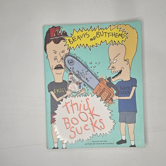 MTV | Accents | Mtv Beavis And Butthead Coffee Table Book Comic Book ...